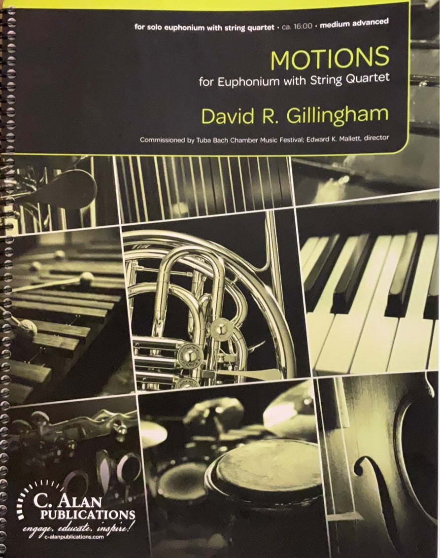 Gillingham - Motions [for solo Euphonium with String Quartet ...